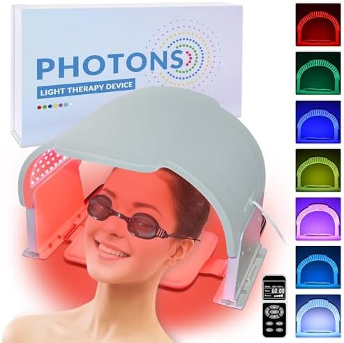 Amazon.com : Toponechoice Infrared Red Light Therapy for Face, 7 ...