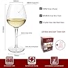 MICHLEY Unbreakable Large Wine Glass 100% Tritan-Plastic Shatterproof ...