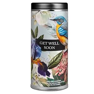 Amazon.com : La Tea Dah Earl Grey Tea, 12 Sachets in Reusable Tin ...