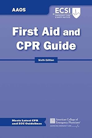 First Aid and CPR Guide (30 Pack): 9781449624606: Medicine & Health ...