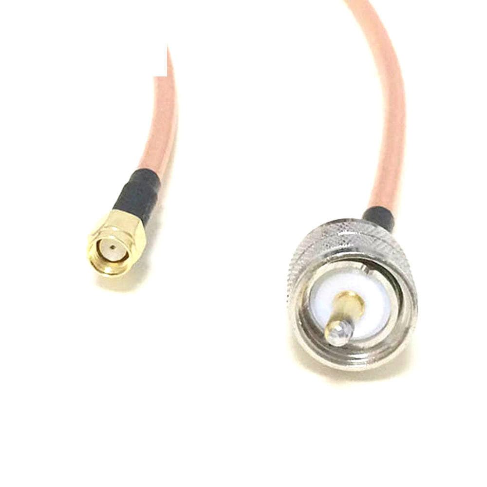 Amazon.com: Low-Attenuation UHF Male PL259 Switch RP-SMA Male Plug Pigtail Cable RG142 50CM 20 ...