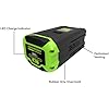 Amazon.com: Greenworks 82V 6.0Ah Battery (21700) + Bluetooth, GL600BT ...