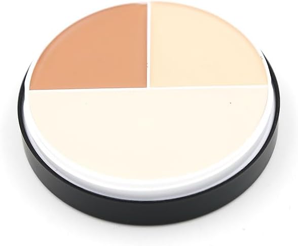 Amazon.com : Mesvol 3 Color Concealer Conceal Correct Countor 02 ...