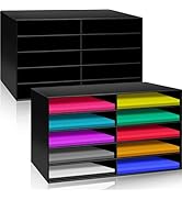 Amazon.com : Fuutreo 2 Pcs Construction Paper Storage, Classroom ...