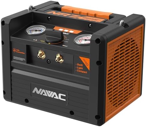 Amazon.com: NAVAC NR7 Recovery Unit - Refrigerant Recovery Machine for ...