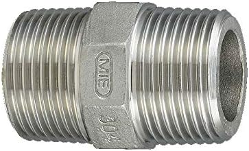 Amazon.co.jp: MIEテクノ ステンレス製 ねじ込式継手 六角ニップル SUS304 (25A [1B]) : 産業・研究開発用品