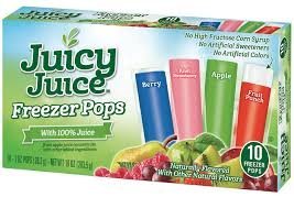Amazon.com: Juicy Juice Freezer Bars 10 ct 1 oz ( 2 pack ) : Grocery ...