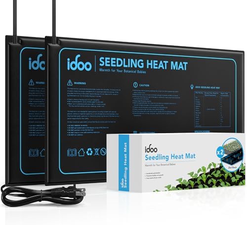 Amazon.com : Seedling Heat mat 3 Pack,Hydroponic Heating Pad,Warm ...