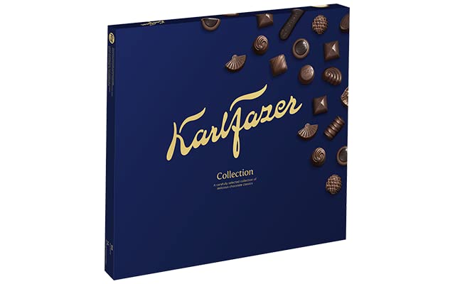 Amazon.com: Fazer Karl Fazer Collection Chocolate 4 Boxes of 800g 112.8oz
