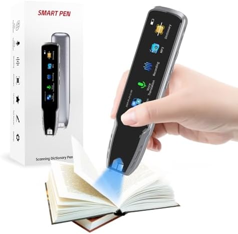 Amazon.com : Wellanpower Translation Pen, OCR Digital Reading Pen with ...