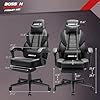 Amazon.com: BOSSIN Gaming Chair with Massage, Ergonomic Heavy Duty ...