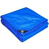 Rain Pro 9x9 Ft 180 GSM Waterproof Blue Tarpaulin Sheet | 100% ...
