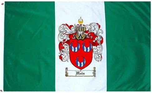 Amazon.com : Hain Family Crest / Coat of Arms Flag. Large 3 ft. x 5 ft ...