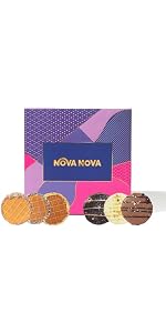Nova Nova | Sweet Moments Gift Box | Assorted Box Of 12 Waffle Cookies ...