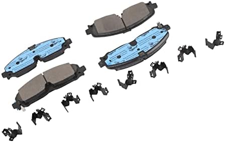 Amazon.com: GM Genuine Parts 85520396 Front Disc Brake Pad Kit with ...