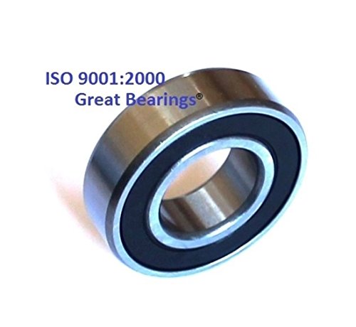 (Qty.10) 6004-2RS two side rubber seals bearing 6004 rs ball bearings ...