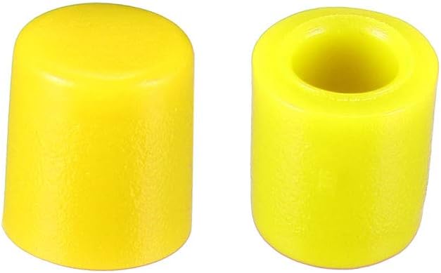 uxcell 20pcs Tactile Push Button Switch Caps 3.3mm Hole Dia for 6x6mm ...