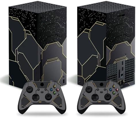 TANMii Protective Vinyl Skin Decal Cover For Xbox Series X Console ...