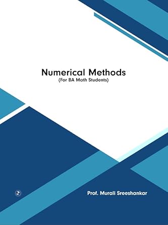 Buy Numerical Methods Book Online at Low Prices in India | Numerical ...