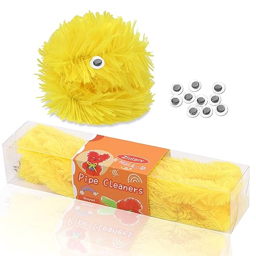 Snapklik.com : Yellow Pipe Cleaner, Pipe Cleaners Craft, 30mm Super ...