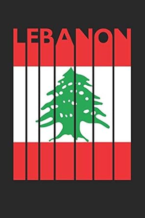 Buy Vintage Lebanon Notebook - Retro Lebanon Planner - Lebanese Flag ...