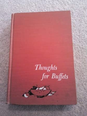 Amazon.com: THOUGHTS for BUFFETS: Publisher: Libros