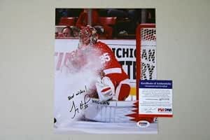 Jimmy Howard Autographed Photo - 8x10 Authentic Psa dna #m98906 ...