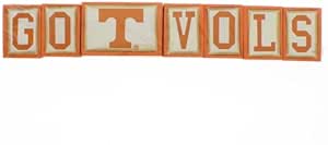 University of Tennessee GO VOLS Wood Letter Blocks : Amazon.co.uk: Home ...