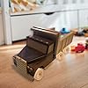 Amazon.com: Wooden Wheels, 150 PCS, 1.18 inches, Treaded Wooden Tires ...