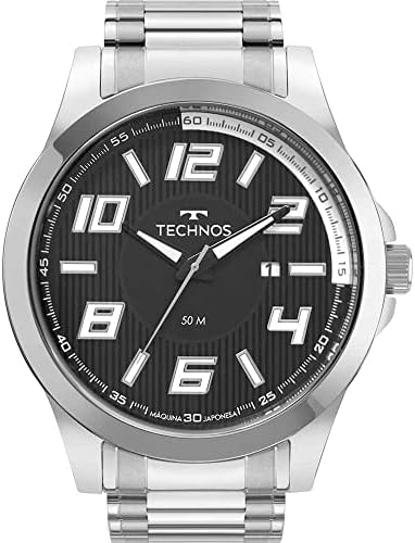 Relógio Technos Masculino Racer Prata - 2117LCYS/1R | Amazon.com.br