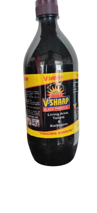 V SHARP PREMIUM Black Phenyle Bathroom Cleaner Disinfectant Black ...