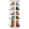 Amazon.com: SpaceAid Rotating Shoe Rack 5 Tier Organizer, High Bottom ...