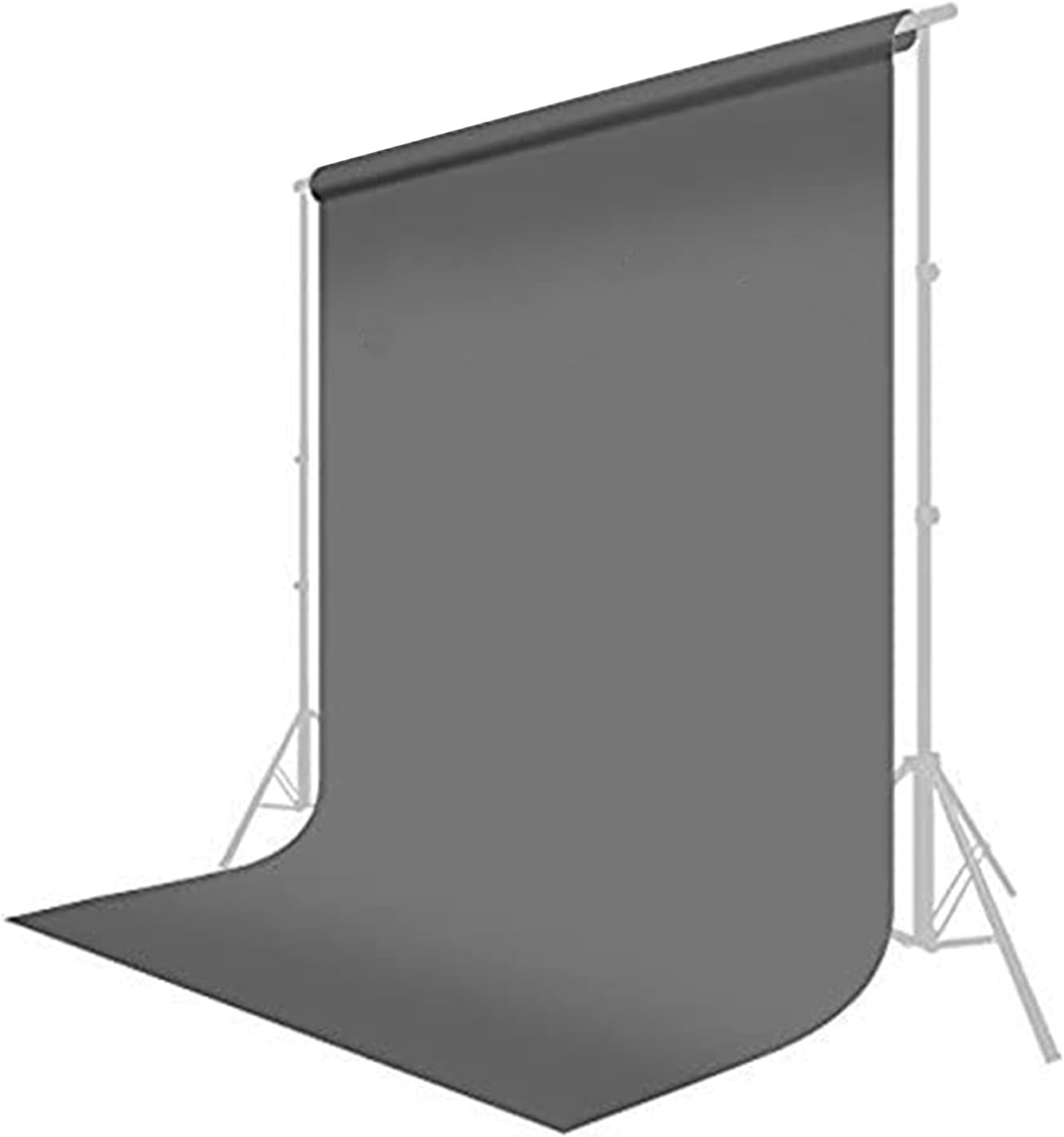 6 x 9 ft. Photography Muslin Backdrop Background Gray Muslin Backdrop ...