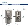 Schlage Camelot Keypad Lock with Lever Handle, Electronic Keyless Door ...