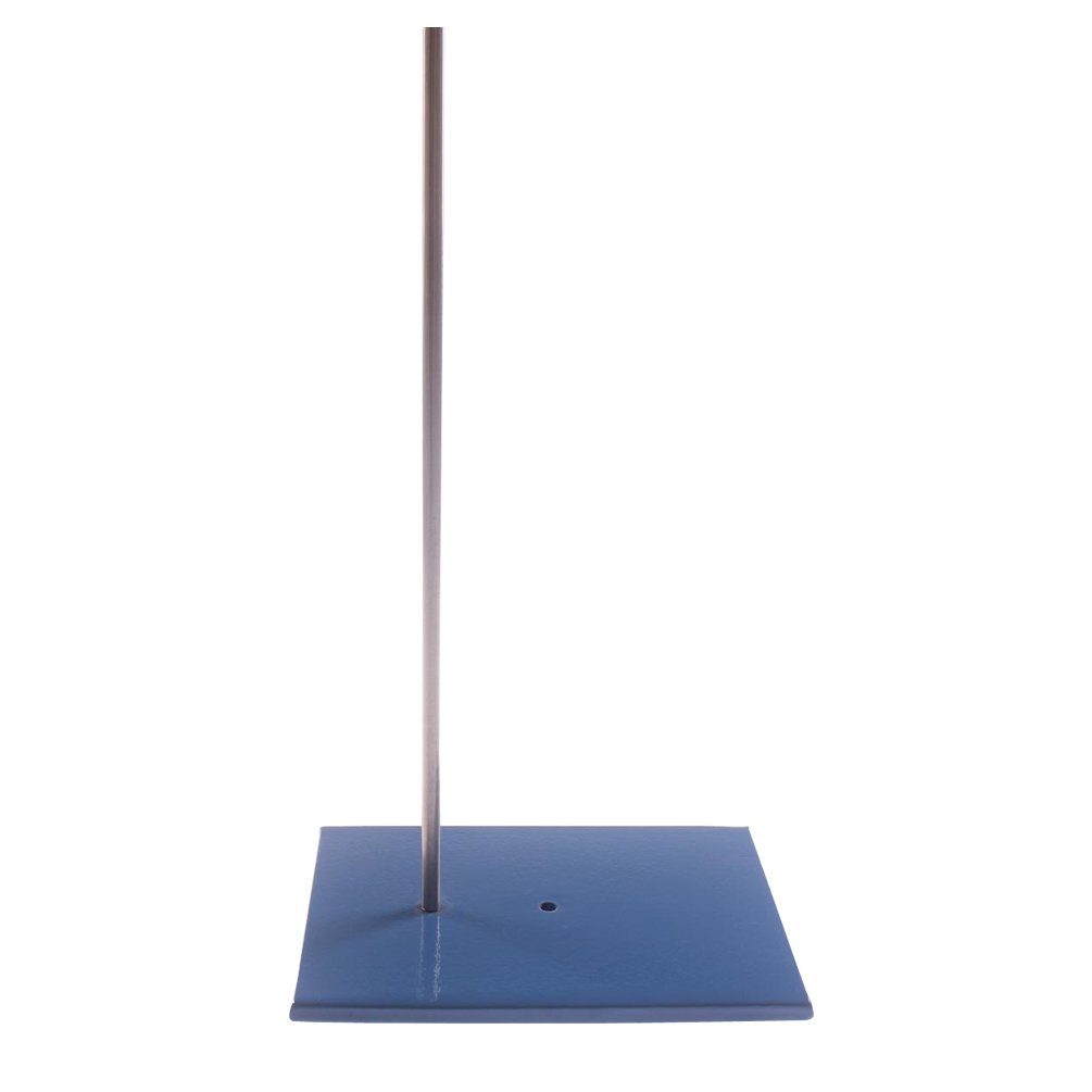 PUL FACTORY Laboratory Iron Retort Stand with 2 Holes for Retort Rod ...