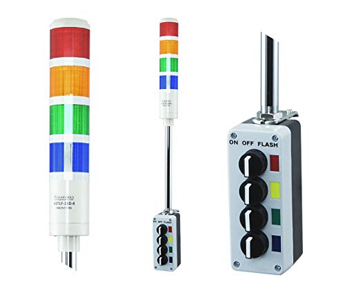 Signaworks - Luz LED de 4 tiempos para torre Andon, 3 unidades de ...