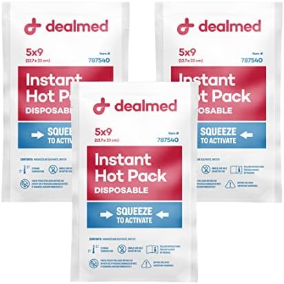 Amazon.com: McKesson Hot Compress, Instant Hot Pack, Disposable, 5 in x ...