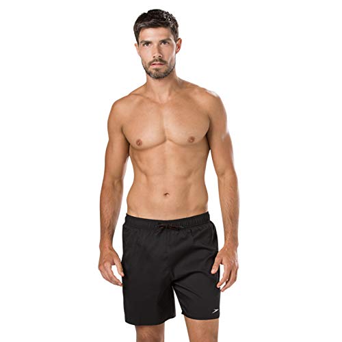 (TG. S) Speedo Sport Panel Aqua - Pantaloncini da uomo, Uomo, 8117589023, Black/