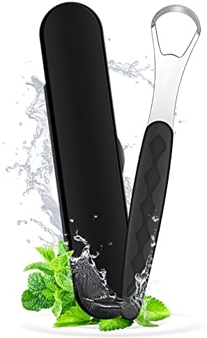 Amazon.com: AMMON Tongue Scraper Stainless Steel Toungescrapper Tongue ...