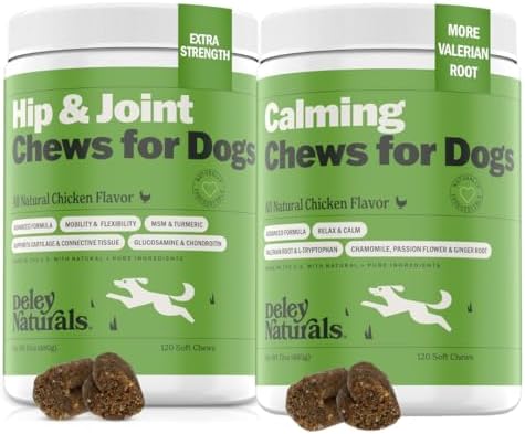 Amazon.com : Deley Naturals Hip & Joint + Advanced Calming Supplement ...