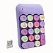 Amazon.com: Seaciyan Wireless Number Pad, Ergonomic Cute Colorful Retro ...