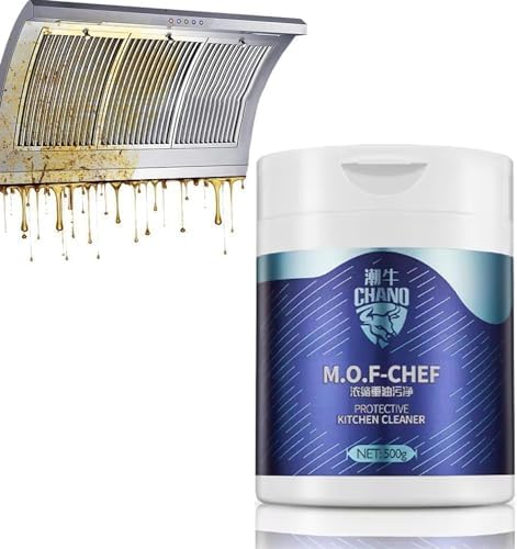 Amazon.com: Rednow Chef Cleaner Powder,CH-EF Protective Kitchen Cleaner ...