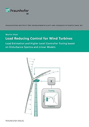 Load Reducing Control for Wind Turbines.: Shan, Martin: 9783839613696 ...