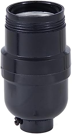 B&P Lamp® Long Keyless Black Plastic Phenolic Socket With Medium Base ...