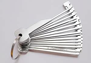 3 Lever Lock Try Out Keys (15 Piece Set) : Amazon.co.uk: DIY & Tools