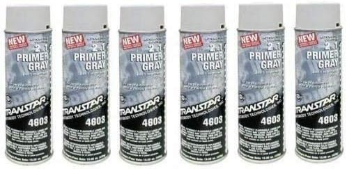 Amazon.com: Transtar 2 in 1 Primer Gray, Aerosol, 4603 - Lot of 6 Cans ...