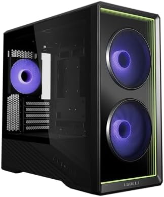 Amazon.com: Lian Li Vector V150 INF Micro ATX PC Case, Infinity Mirror ...