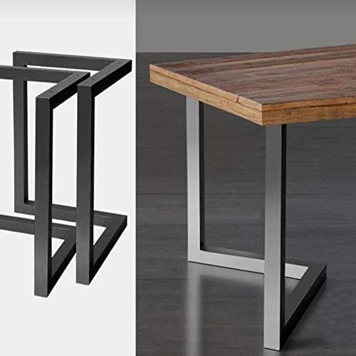 DIAMOND BRAND Legs for Table, Dining Table Leg Metal Industrial Style ...