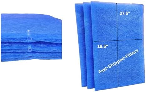Amazon.com: RayAir Supply 20x25 Replacement Filter Pads Compatible with ...