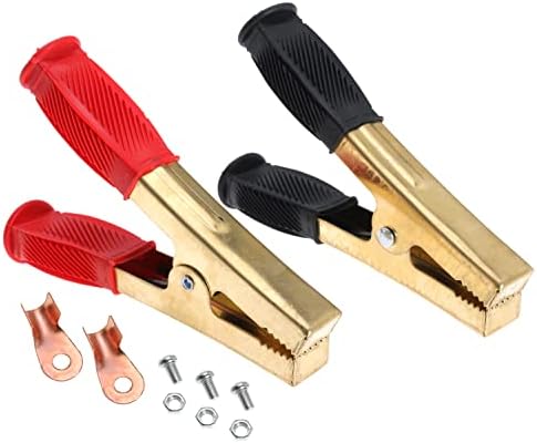 Amazon.com: 500-1500A Jumper Battery Cable Clamp Alligator Clips Jump ...